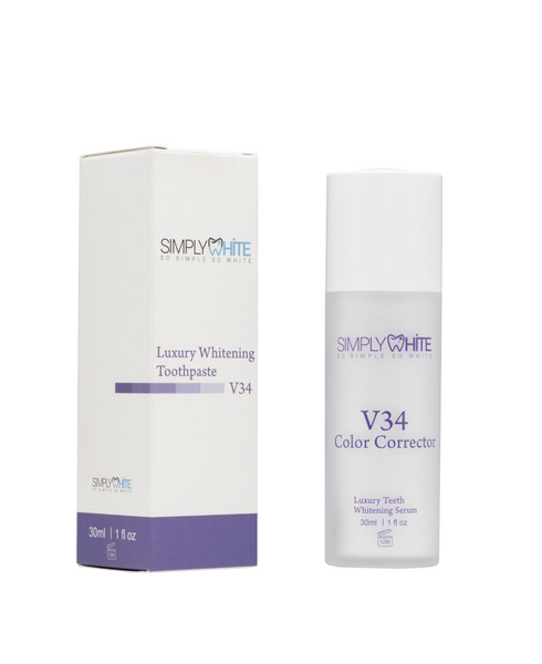 SIMPLY WHITE™ Purple Toothpaste – Color Correction – simplywhitening